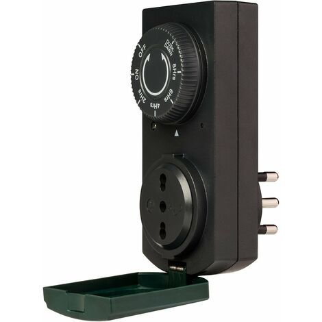 POLY POOL - PP1410 Presa Elettrica con Sensore Crepuscolare - Timer ...