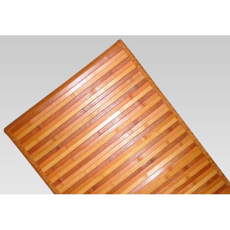 BIANCHERIAWEB Tappeto Bamboo Degradè Arancio, Passatoia cucina 50x290 ...