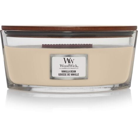 Candela profumata WoodWick con stoppino scoppiettante Candela a forma ...