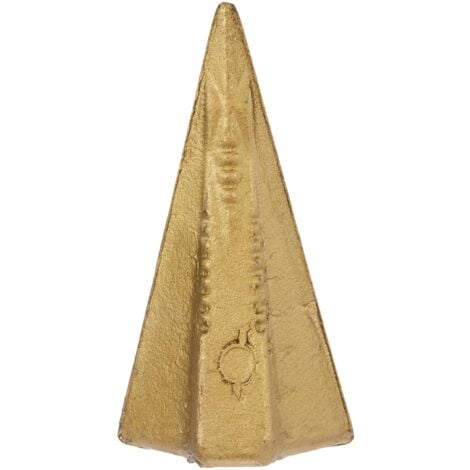 RIBIMEX - PRCOIN23ECLA - Cuneo in acciaio a forma diamantata - 2.3 kg