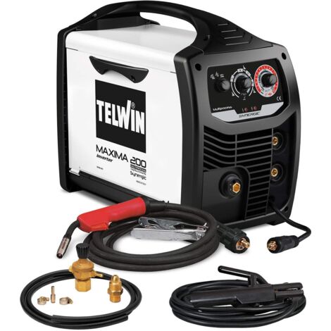 Telwin 816127 Ready Kit saldatrice Inverter multiprocesso Maxima 200 ...