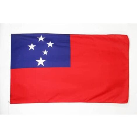 BANDIERA SAMOA 150x90cm - GRAN BANDIERA SAMOANA 90 x 150 cm Poliestere ...