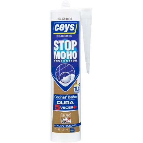Silicona Stop Moho Secado Xpress Ceys 125 ml Blanco