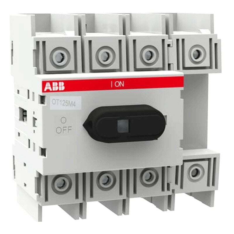 Interruptor seccionador rotativo ABB OT125M4 4P 125A M299220