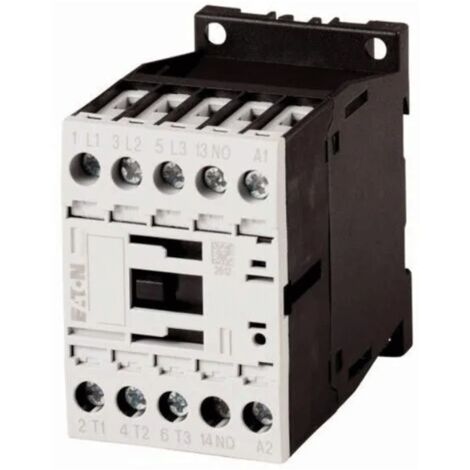 Contactor de potencia Eaton 3P+1NO 15A 7,5kW 400V AC3 290067
