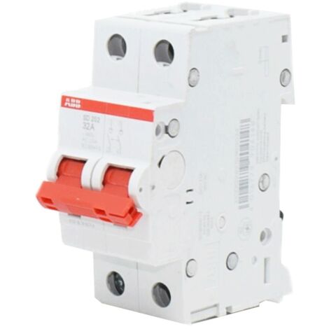 ABB SD202/32 2P 32A 2M interruptor de desconexión M990414