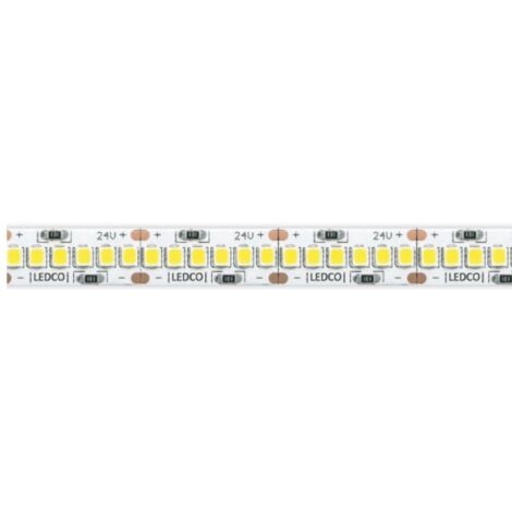 Tira de LED Ledco 5 metros 24Vdc 100W 24Vdc 3000K 19000 lumen IP65 ...