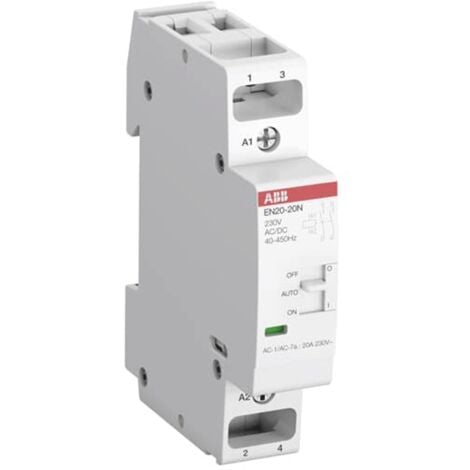 Contactor modular Abb 20A 2NA 230V C/COM EN2020N06