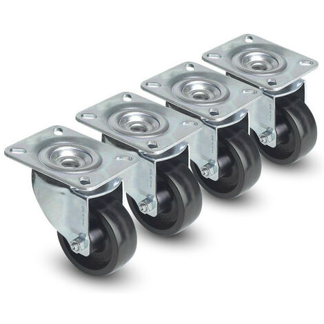 Artículo Ruedas para armarios rack metálicos de 4 piezas 20301