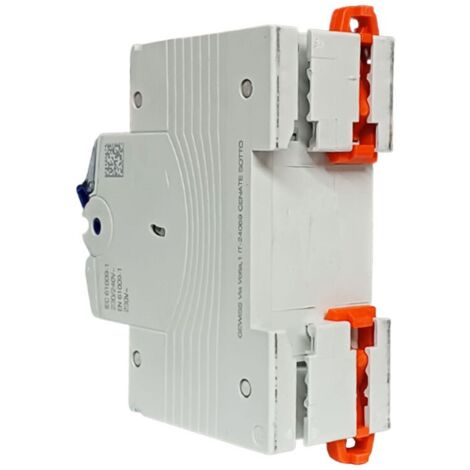 Interruptor automático termomagnético Gewiss 20A 2P 6KA C 2 módulos GW92048