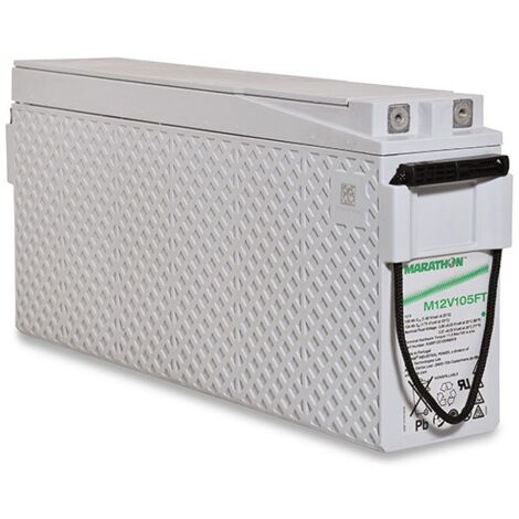 Batterie au Plomb Télécom MARATHON 12V 100Ah - M12V105FT