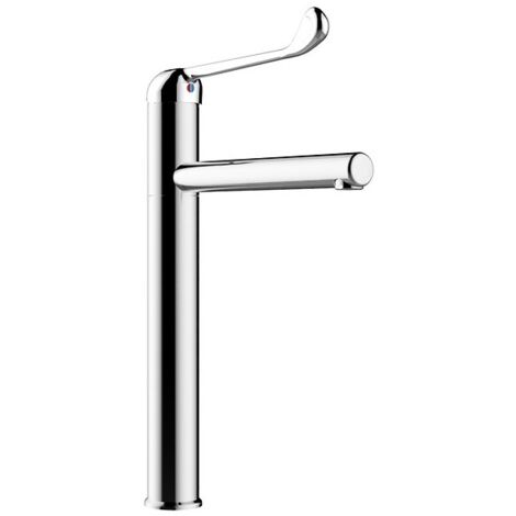 Mitigeur Evier Monotrou SANIFIRST PRESTO Modul'Mix Commande au Coude ...