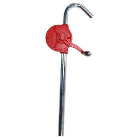 Pompe Manuelle Rotative en Acier pour Fûts Débit 0,35L par Rotation ...