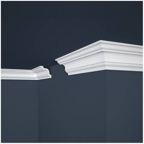 Corniche de Plafond Décorative - Modèle Ornement 3D - Polystyrène ...