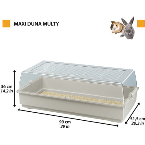 Ferplast MAXI DUNA MULTY Cage pour rongeurs FERPLAST MAXI DUNA MULTI ...