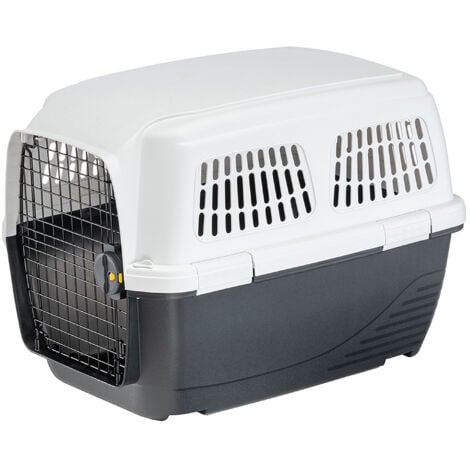 Ferplast CLIPPER Cage de transport pour chiens de taille moyenne. Variante 4 - Misure: 71 x 50 x ...