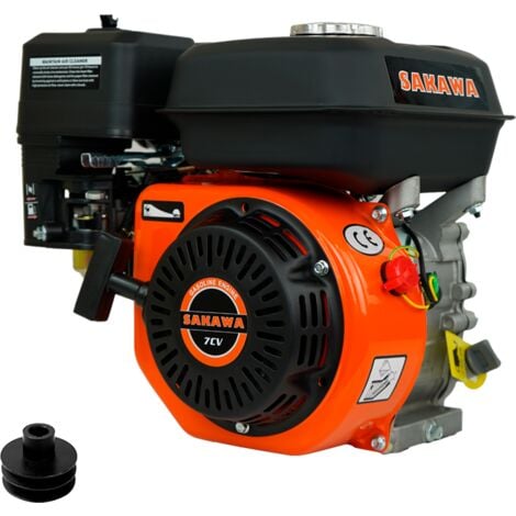 Motor Gasolina 4 Tiempos 208CC 7CV 19 mm + Polea H