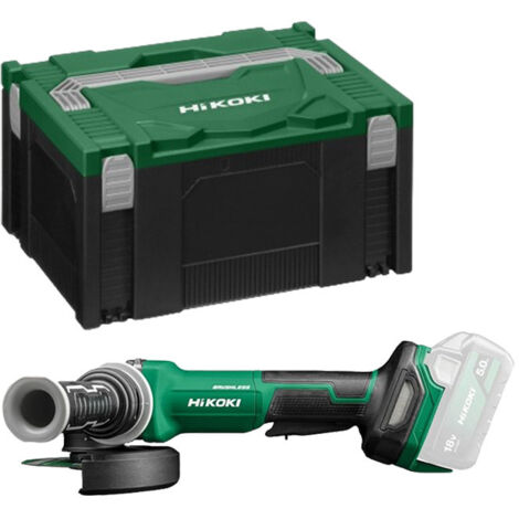 Meuleuse d'angle 18V Ø125 (Produit seul) dans coffret HSCIII - HIKOKI G1813DFW2Z