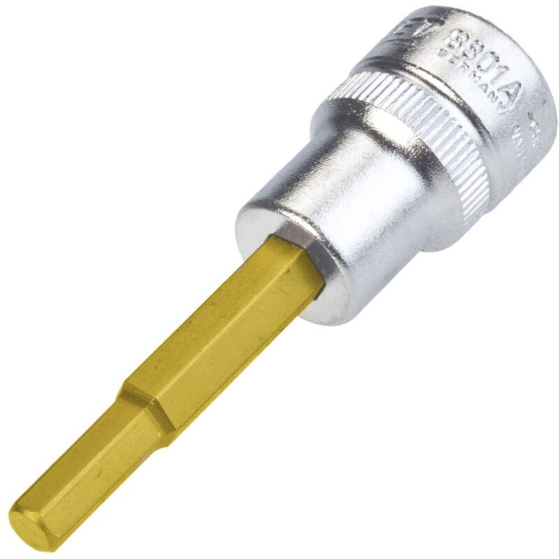 HAZET Schraubendreher-Steckschlüsseleinsatz 8801A-3/16 Vierkant hohl 10 mm (3/