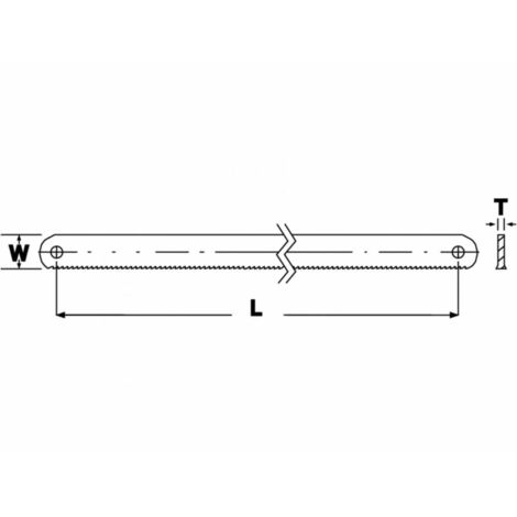 Handsägeblatt Sandflex 300mm 18Zähne per Zoll BAHCO