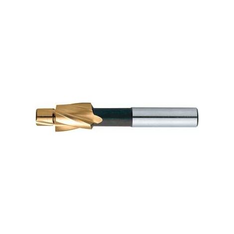 Flachsenker Kernloch DIN373 HSS TiN Zylinderschaft M5 FORMAT
