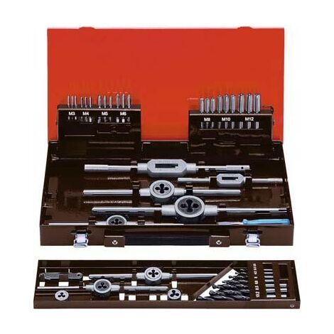 Handgewindebohrer-Satz DIN352 HSS M3-12 FORMAT