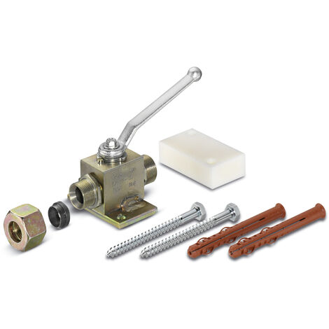 Kärcher Absperrhahn, Stahl verzinkt