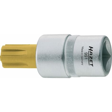 HAZET Schraubendreher-Steckschlüsseleinsatz 991-12 Vierkant hohl 12,5 mm (1/2