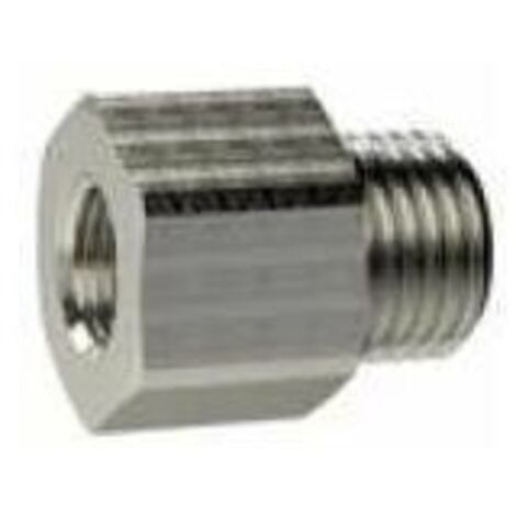 Riegler Reduziernippel lang, G 1 1/4 a., G 1 1/4 i., SW 50, Messing vern.