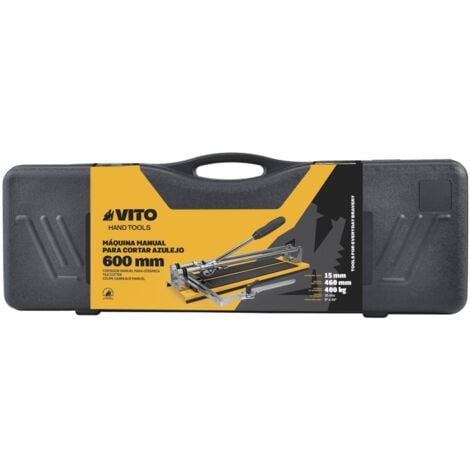 Coupe carrelage Manuel 3,5 à 60 cm Hauteur 20mm Coupe 45° VITO
