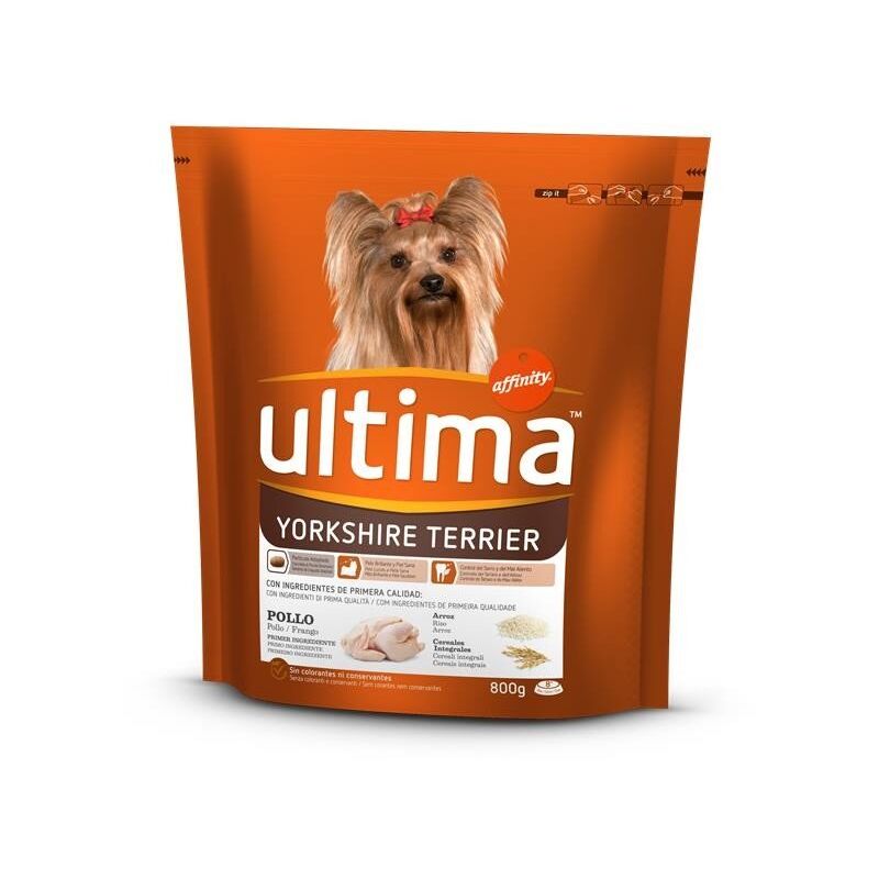ULTIMA DOG CROCCANTINI CANE 800 GRAMMI YORKSHIRE