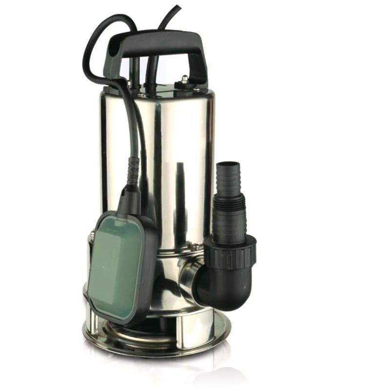 POMPA A IMMERSIONE PER ACQUE SCURE 750 W IN ACCIAIO INOX