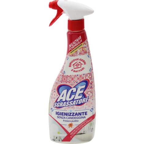 ACE SPRAY SGRASSATORE IGIENIZZANTE SENZA CANDEGGINA FRAGRANZA FRESCO ...