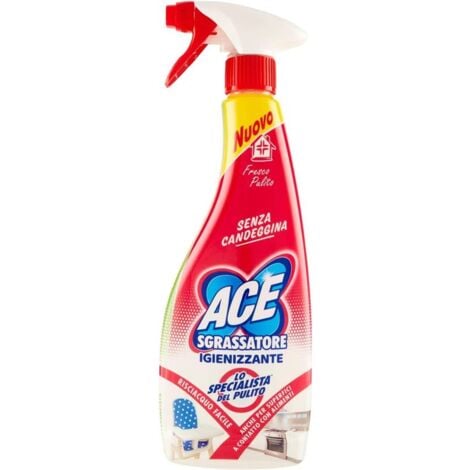 SET 8 ACE SPRAY SGRASSATORE DA 500ML IGIENIZZANTE