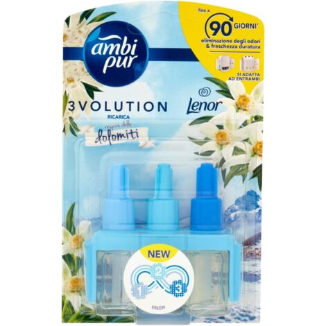 AMBIPUR 3VOLUTION RICARICA DA 20 ML FRAGRANZA DOLOMITI
