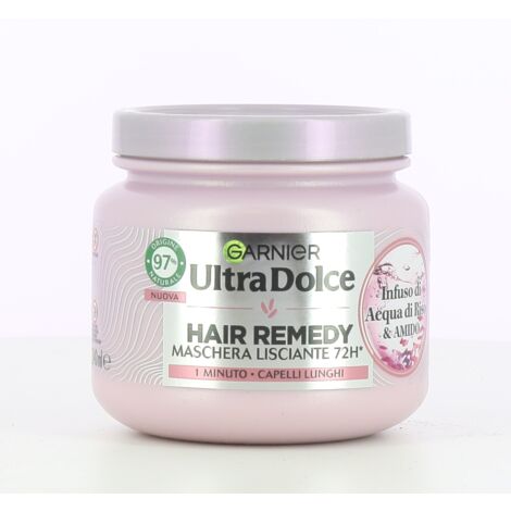 GARNIER ULTRA DOLCE MASCHERA LISCIANTI PER CAPELLI LUNGHI EFFETTO ...