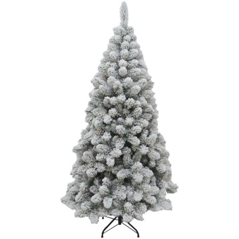 ALBERO DI NATALE ROCCARASO 180 CM CON NEVE INNEVATO ARTIFICIALE