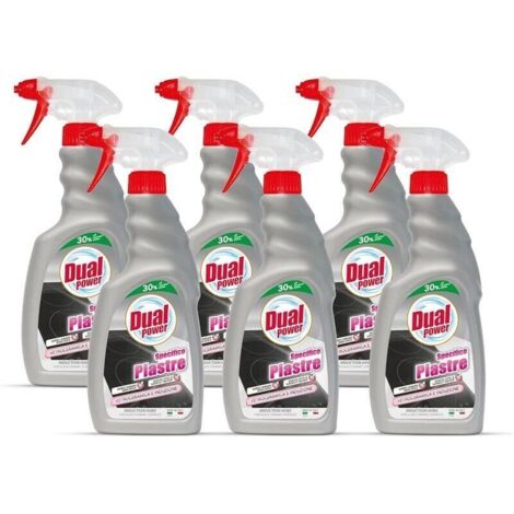 SET 6 DUAL POWER SPRAY 500ML DETERGENTE SPECIFICO PER PIASTRE ...