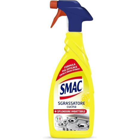 SMAC SGRASSATORE SPRAY CUCINA AL LIMONE MULTISUPERFICIE CON AZIONE ...