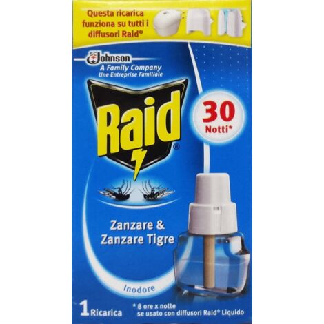 RAID LIQUIDO PER RICARICA ELETTRICA X30 NOTTI CLASSICO