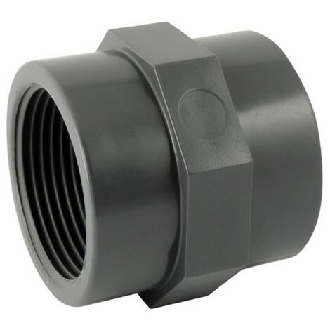Raccord PVC pression - Manchon PVC pression à visser FF 4''