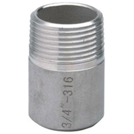 Raccord inox - Demi-bobine mâle/femelle inox Ø 2''1/2x60