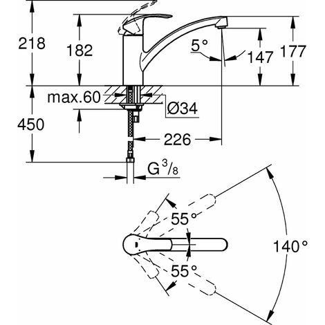 Faszinierend Grohe Kuchenarmatur Ersatzteile Ebenbild
