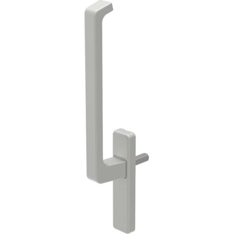 GU HS Drehgriff DIRIGENT 180° innen Rosette ohne PZ silber