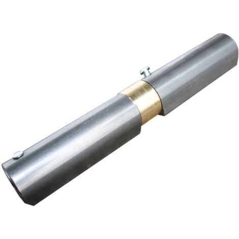 Federband, Bandhöhe 165mm, ø 22 mm, Stahl blank mit Messingring