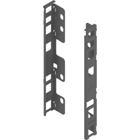 Blum LBX Holzrückwandhalter li./re. C-Höhe 189 mm oriongrau