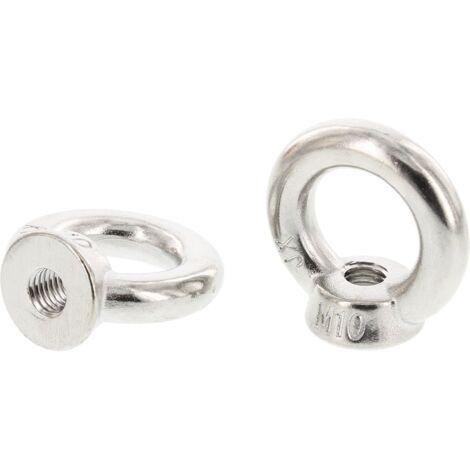 Ringmutter M8 Gewinde DIN582 Augenmutter mit CE Kennzeichnung Edelstahl A2