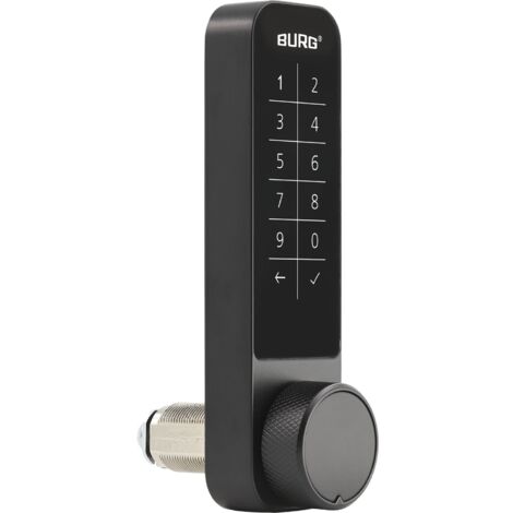 Burg Elektronisches Zahlenschloss für Möbel , ideal als Spindschloss ...