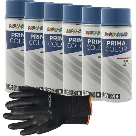 vasalat Dupli-Color Lackspray verkehrsblau glänzend RAL 5017 ...