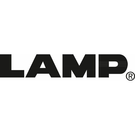 LAMP®Glastürscharnier GS-GH5, Glas 5-6 mm 48x33 mm, Zamak schwarz